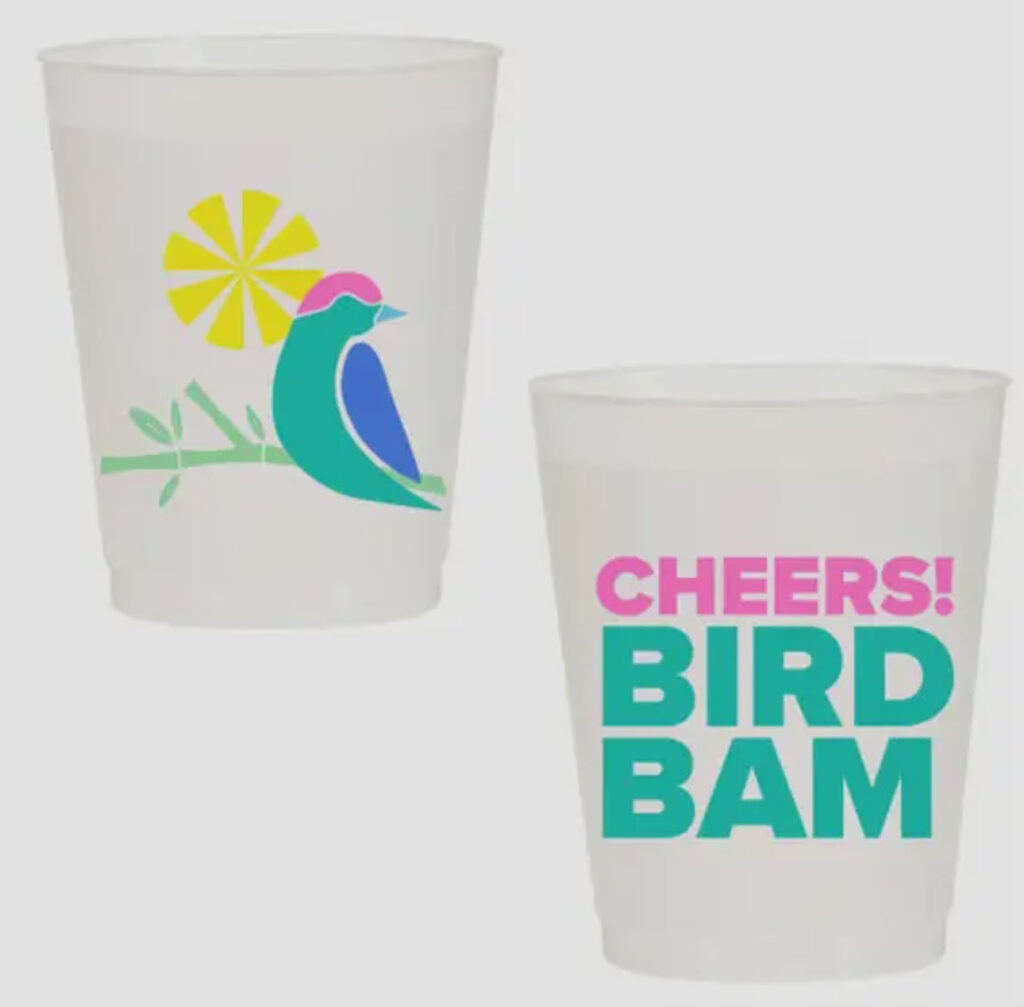 Cheers! Bird Bam Cups - Life on Virginia